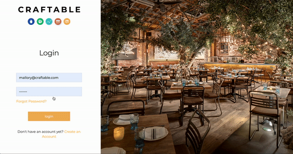 HOW DO I LOGIN TO CRAFTABLE?